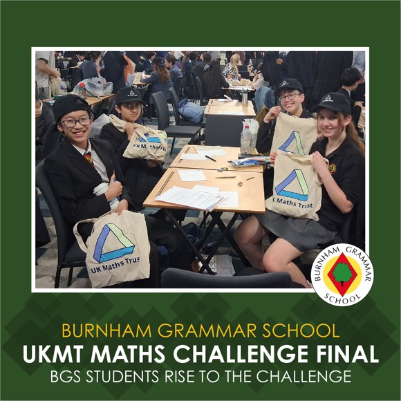 BGS Students in Maths Challenge - Latest News - Burnham Grammar School